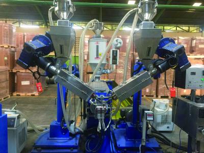 China High Speed 500m/Min Automotive Wire Extrusion Machine With PLC Control System for sale