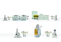China Precision Horizontal Wrapping Machine With Servo Controlled Tension For Aviation Cables for sale