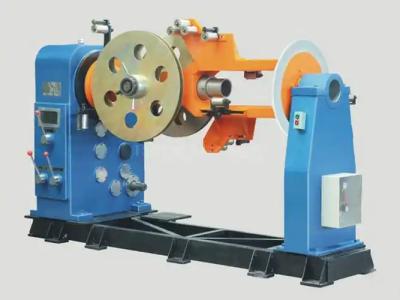 China High Speed Concentric Steel Strip Armored Machine With PLC Precision Control for sale