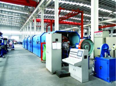 China 1200m/Min Cabling Machine With PLC Control Heavy Duty Steel Frame For High Speed Cabling for sale