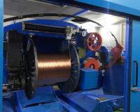 China 380V Heavy Duty Automated Double Twist Stranding Machine With PLC Automation for sale