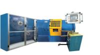 China Industrial PLC Automated Armored Machine For Steel Strip Cable Reinforcement 60km/H for sale