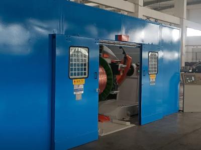 China Heavy Duty Double Twist Stranding Machine With PLC Automation For High Speed Continuous for sale