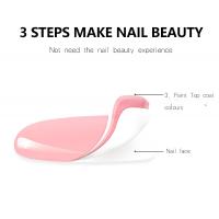 China UV LED Lamp Salon Supplies Clear Function Top Coat and Base Coat Polish Nail Gel 6.5ml for sale