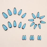 China 2023 Style OEM Luxury Long 2D Press On Nails Tips Custom False Nails Artificial Fingernails for sale