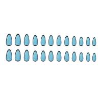 China 2023 Style OEM Luxury Long 2D Press On Nails Tips Custom False Nails Artificial Fingernails for sale