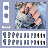 China 2023 Style OEM Luxury Long 2D Press On Nails Tips for Custom False Nails Light Weight for sale