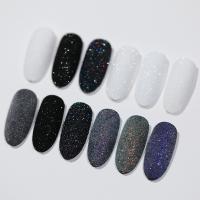 China Starlight Snowflake Colorful Glitter Powder and Woolen Loosen Nail Powder Pigment in 30g for sale