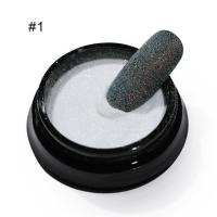 China Starlight Snowflake Colorful Glitter Powder and Woolen Loosen Nail Powder Pigment in 30g for sale