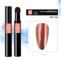 China 6 Colors UV Gel Chrome Holographic Mirror Effect Powder A Must-Have for Manicure for sale