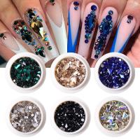 China See Details Flat Bottom Mix Shape Glass Nail Diamond Rhinestones for Nail Art from Yiwu for sale