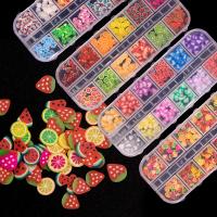 China 12 Grid Rhinestone Nail Stones Crystal Multi Shape Glass Diamonds Nails Art Decoration for sale