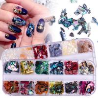 China Charm Nail DIY Accessories Multi Shape 3D Crystal Shell Stone For Nail Design Rhinestones for sale