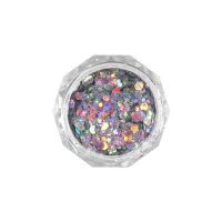 China MSDS Certified Chunky Glitter Sequins for Nail Art Decoration in Pink Color Bulk for sale