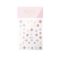 China 5g Tulip Bunny Nail Enhancement Stickers with Adhesive Backing in Hollow Relief Design for sale