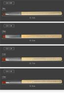 China 7pcs/set Nail Art Brush Pen for Light Therapy Phototherapy Painting Drawing Tool Made for sale