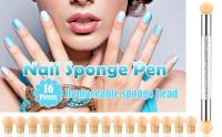 China Customizable Double Nail Art Brush Acrylic Water Drill Filling Brush Rod Dizzy Dye Pen for sale