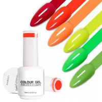 China Uv/led Lamp Gel Polish Colored Hard Gel for Natural Nails MSDS Certified 15ml/bottle for sale