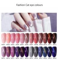 China 15g Cat Eyes Gel Polish UV LED Hard Nail Lamp Gel OEM 15ml/Bottle for End Customers for sale