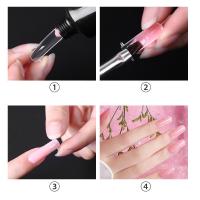 China 15g/ml Crystal Poly Gel Nail Tips UV Nail Extension Polish Semi Permanent Color Gel for sale