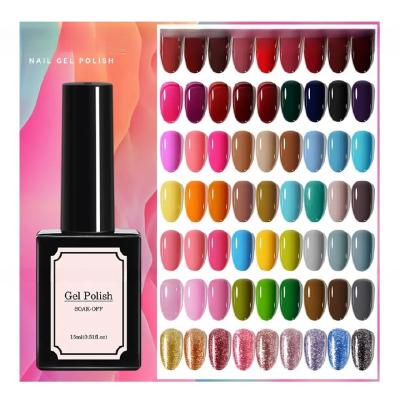 China OEM Label Gel Polish Nail Products Cosmetics Uv Gel Nail Polish at Need Uv Lamp to Dry for sale