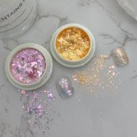 China Easy Apply Nail Powder Fashionable Snow Velvet Cloud Powder for DIY Nail Glitter for sale
