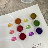 China Nail glitters magic mirror powder super bright ultra-fine Aurora chrome nail powder powder golden red green nail decoration for sale