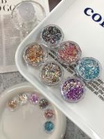 China Add Some Sparkle to Your Nails with Aurora Nail Sequins Finger Nail Art Must-Have for sale