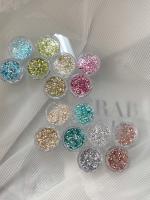 China Nail glitters bright Nail polish Fantasy color Spring sequins Aurora nail sequins for sale
