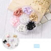 China 7 Grids Mixed Style Resin Nail Art Jewelry Accessories for Bow Tie Bear Lollipop Flower for sale
