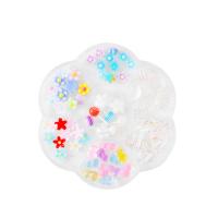 China 7 Grids Mixed Style Resin Nail Art Jewelry Accessories for Bow Tie Bear Lollipop Flower for sale