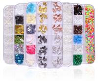 China Shipping UPS TNT FEDEX DHL Crystal Nail Art Rhinestones for 3D Nails Art Decorations for sale