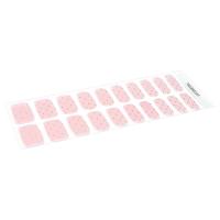China New nail designs OEM 3D semi-cured nail wrap gel nail sticker cure by lamp gel for sale