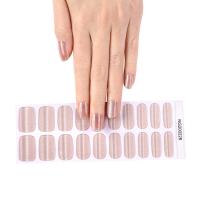 China 2D Uv Gel Nail Wraps With Long Lasting Stickers And Uv Lamp For Fashionable Appearance for sale
