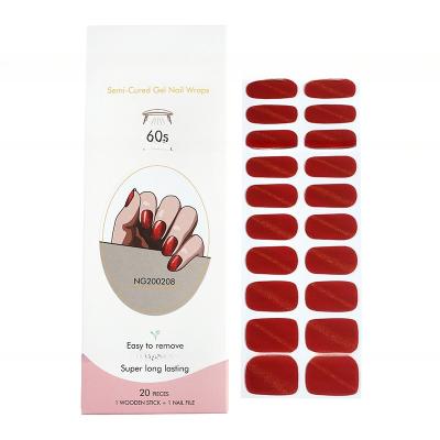 China 2023 Cat Eye Gel Nail Polish Stickers with UV Lamp and Easy Application Technique for sale