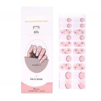 China Hot Sell Non-Toxic Semi cured Gel nail strips Wholesale gel nail stickers for sale
