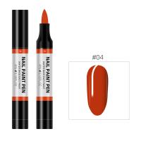 China new 24 color 3D Drawing Nail Painting Pen Manicure Diy Waterproof Nail Art Polish Paint Graffiti Pen for sale