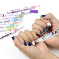 China Best Graffiti Nail Pen 12color Acceptable OEM Gel Polish Nail Art Pen for Painting for sale