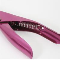 China Straight Blade Stainless Steel Acrylic False Tips Clipper for Nail Hand Edge Cutting for sale