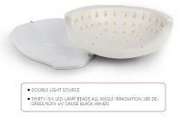 China 72W High Power UV LED Nail Lamp Timer 10s 30s 60s 99s for Gel Polish by L'UGX LG-203 for sale