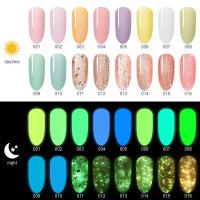 China 2022 OEM Wholesale Gel Colours Gel Color Glow In The Dark Gel Nail Polish For Nail for sale