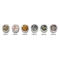 China Nail glitters bling super bright Nail polish magic color Sequin rabbit shape Aurora laser nail sequins for sale