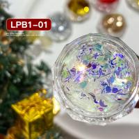 China Nail glitters bling super bright Nail polish magic color Sequin star shape Aurora laser nail sequins for sale
