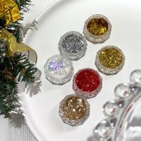China Nail glitters bling super bright Nail polish magic color Sequin star shape Aurora laser nail sequins for sale