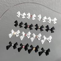 China Nail art Charms Accessories colorful frosted 3d nail art bow Beauty nail Art Decorations for sale