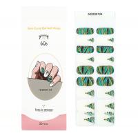 China 2023 Uv gel french style nail beauty product wholesale new UV Gel Nail stickers semi cured gel nail wraps for sale