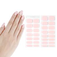 China Fashionable Nail Beauty Products Self-Adhesive Gel Stickers for Semi Cured Nails for sale