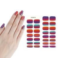 China Fashionable Nail Beauty Products Self-Adhesive Gel Stickers for Semi Cured Nails for sale
