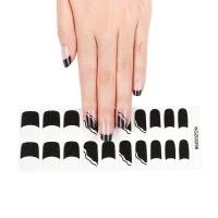 China New design gel nail wraps New design Gel nail stickers with UV lamp for sale