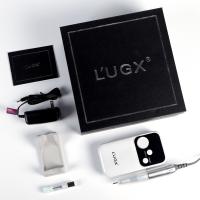 China L'UGX speed 25000-35000 rpm Rechargeable portable nail polisher white for sale